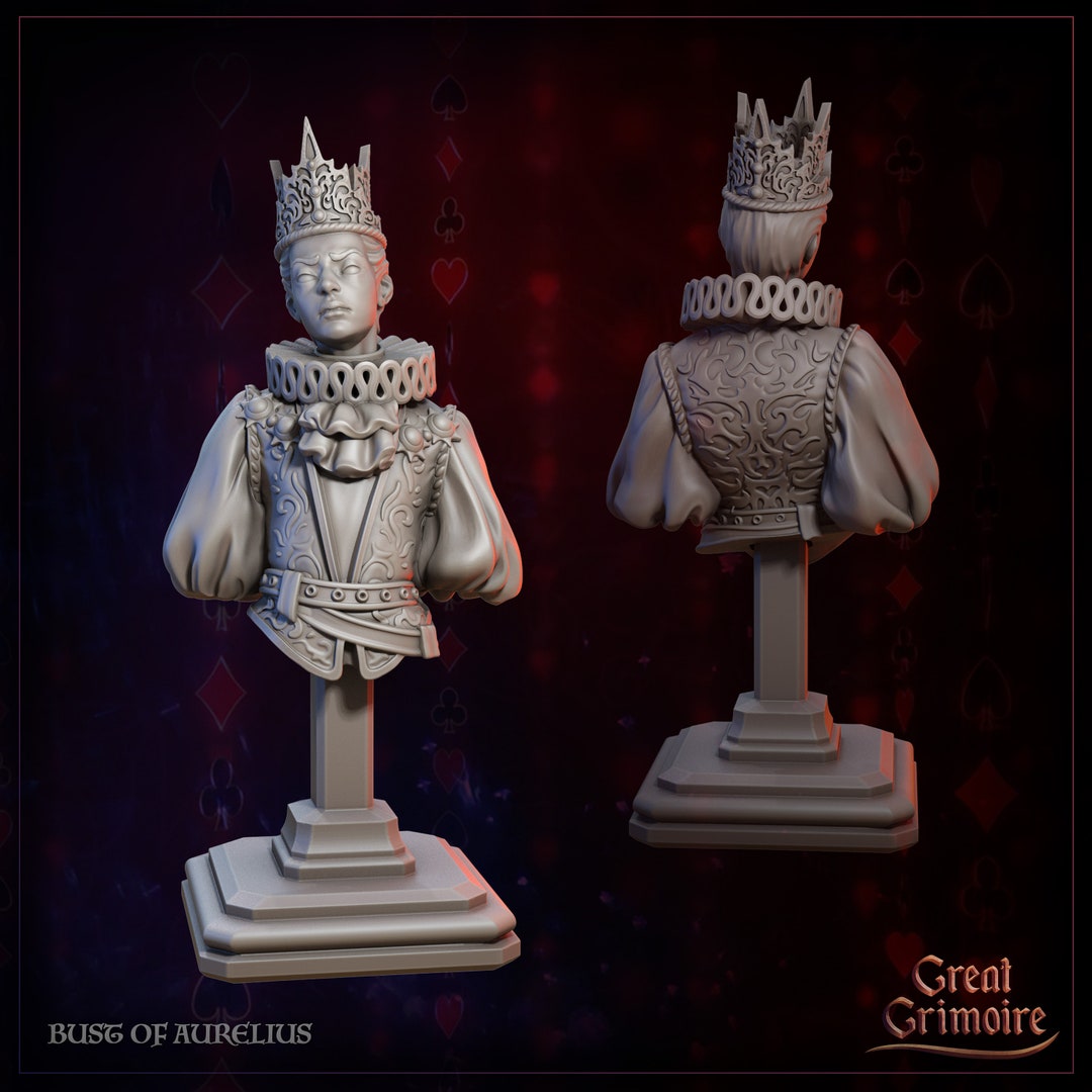 Bust of Aurelius - Macabre Masquerade by Great Grimoire Great for Most ...