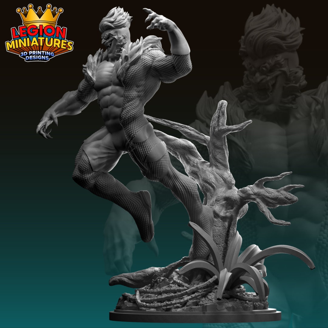 Big Brother Clawman by Legion Miniatures Great for Display, Superhero ...