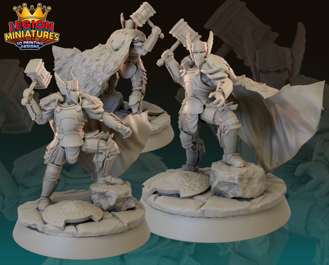 Tharrior by Legion Miniatures Great for Display, Superhero Rpgs, and ...