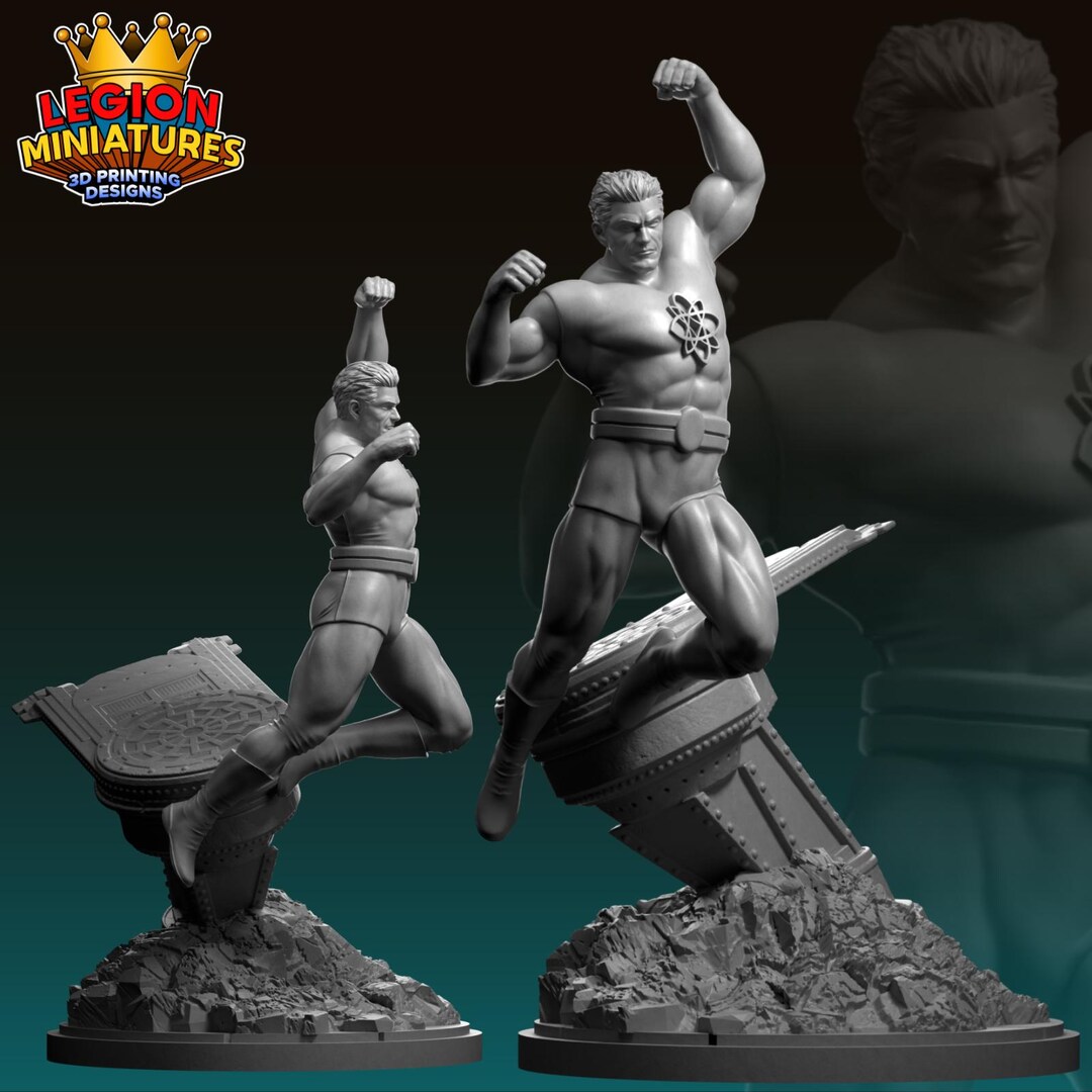 Private Proton 40mm Scale on 35mm Base by Legion Miniatures Great for ...