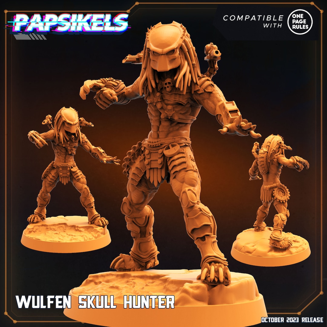 Wulfen Skull Hunter by Papsikels Great for Cyberpunk,shadowrun ...