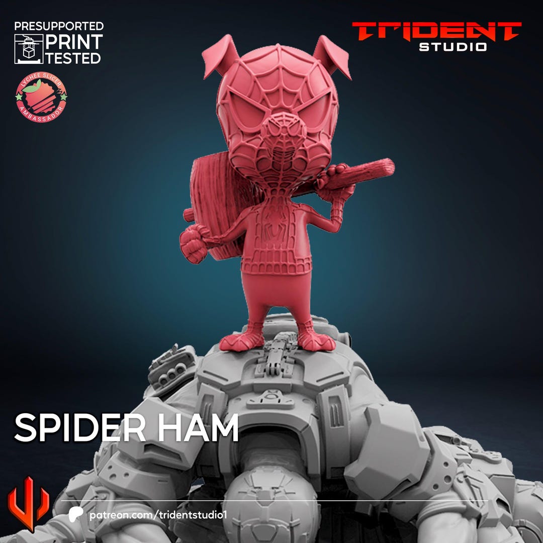 Spider Pork 40mm Scale on 35mm Base From Trident Studios Great for ...