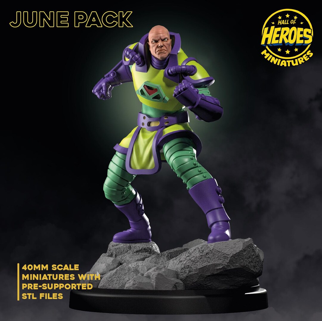 The Arch- Rival 40mm Scale on 35mm Base by Hall of Heroes, Great for ...