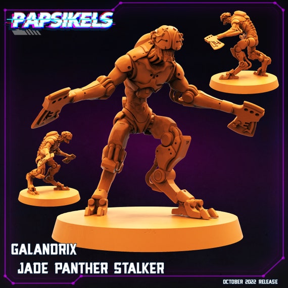 Galandrix Jade Panther Stalker by Papsikels Great for - Etsy