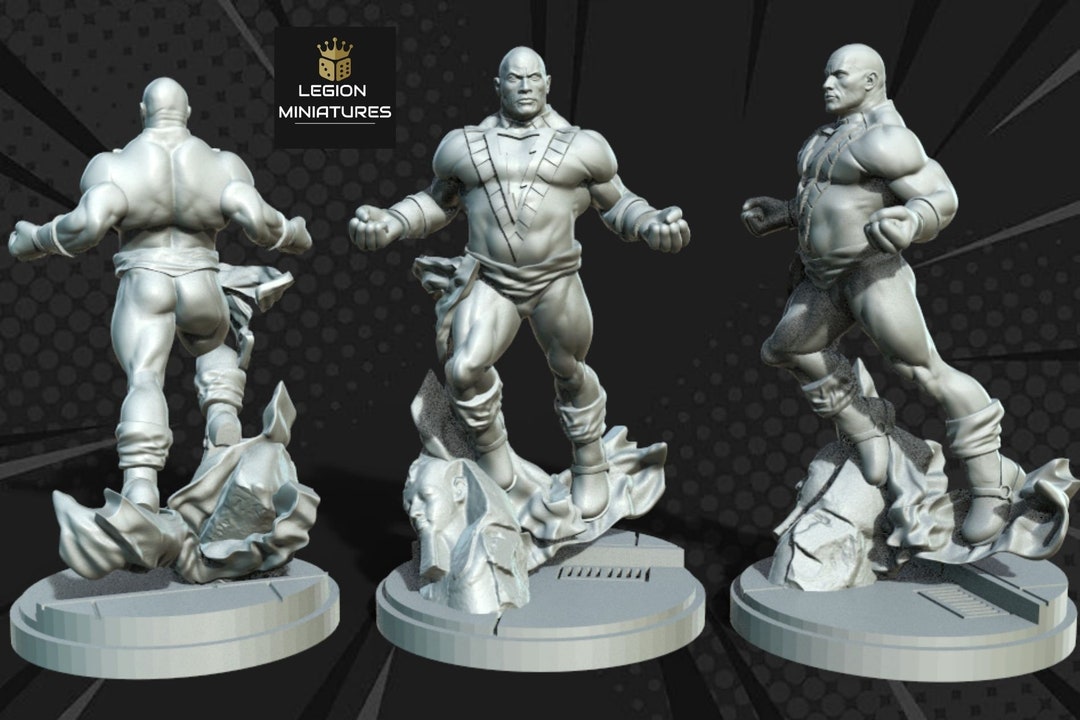 Black Adam by Legion Miniatures Great for Display, Superhero Rpgs, and ...
