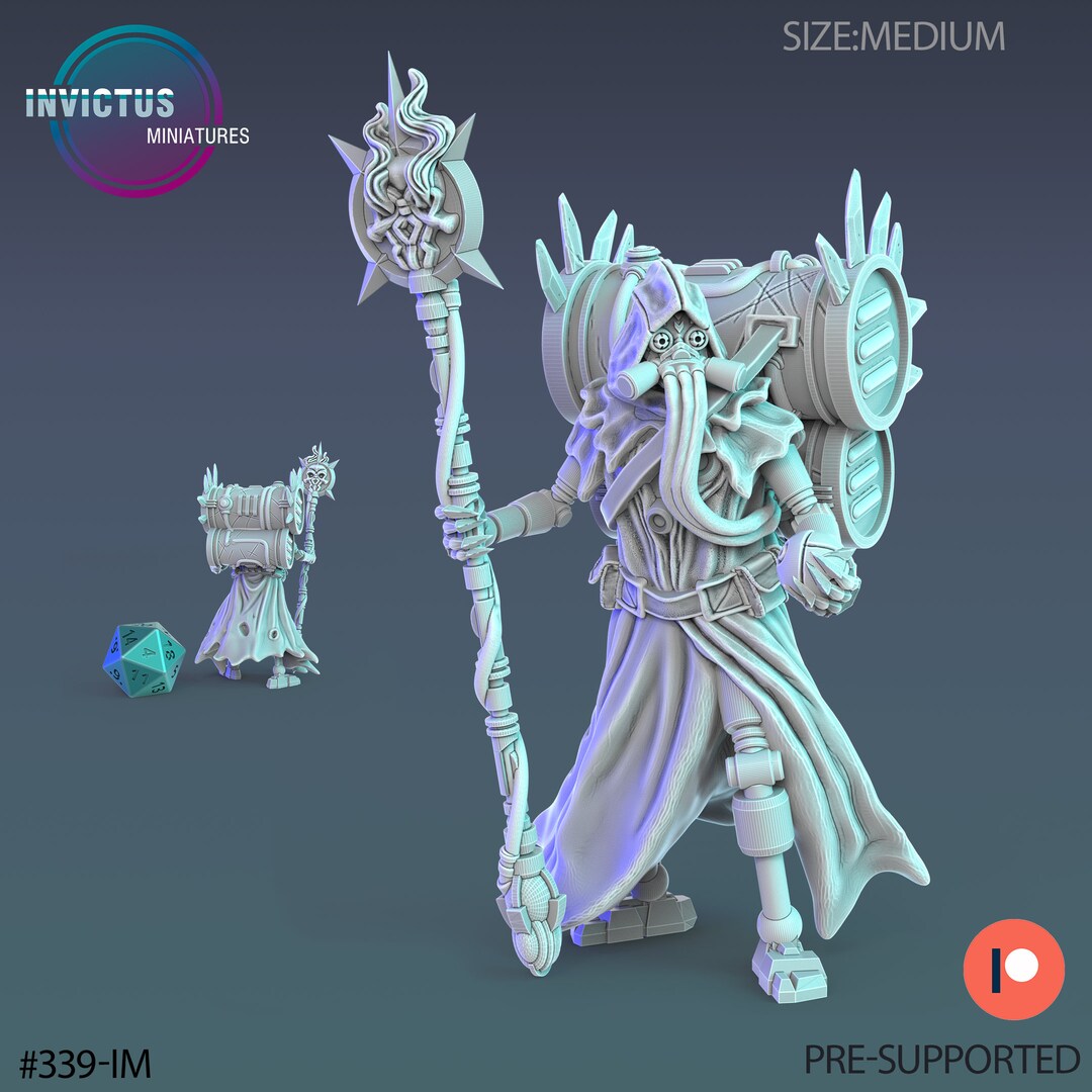 Mechanoid Acolyte - Space Legion by Invictus Miniatures Great for ...