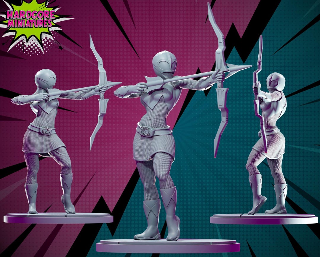 Rose Guard by Hardcore Miniatures Great for Display, Superhero Rpgs ...
