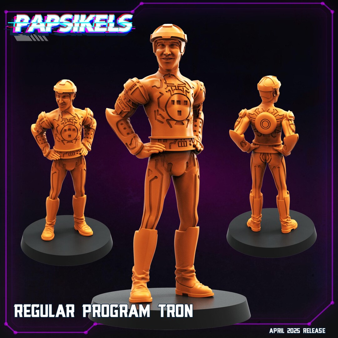 Regular Program Tron 32mm Scale by Papsikels Great for Cyberpunk ...