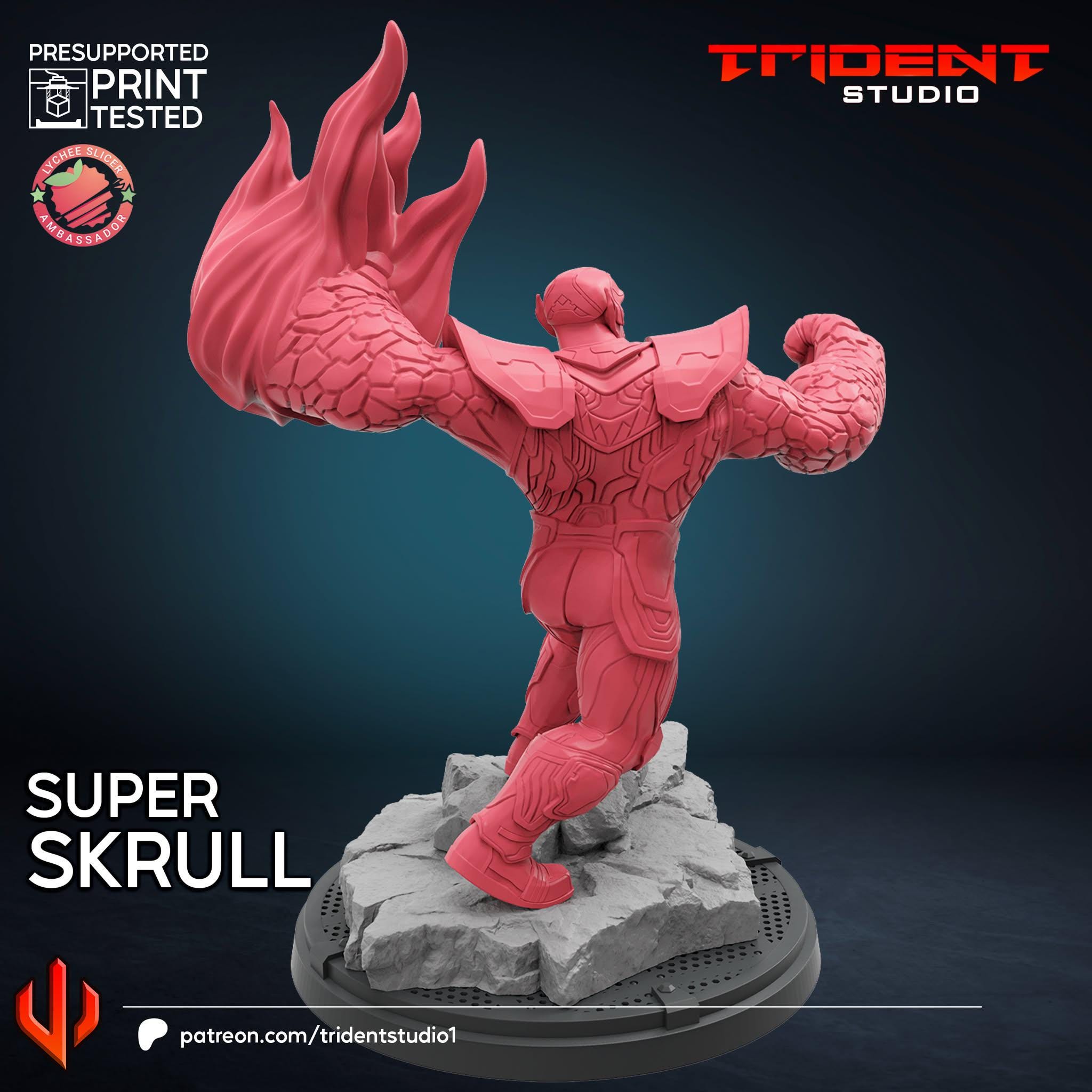 Super Morphin Alien 40mm Scale on 50mm Base From Trident Studios Great ...