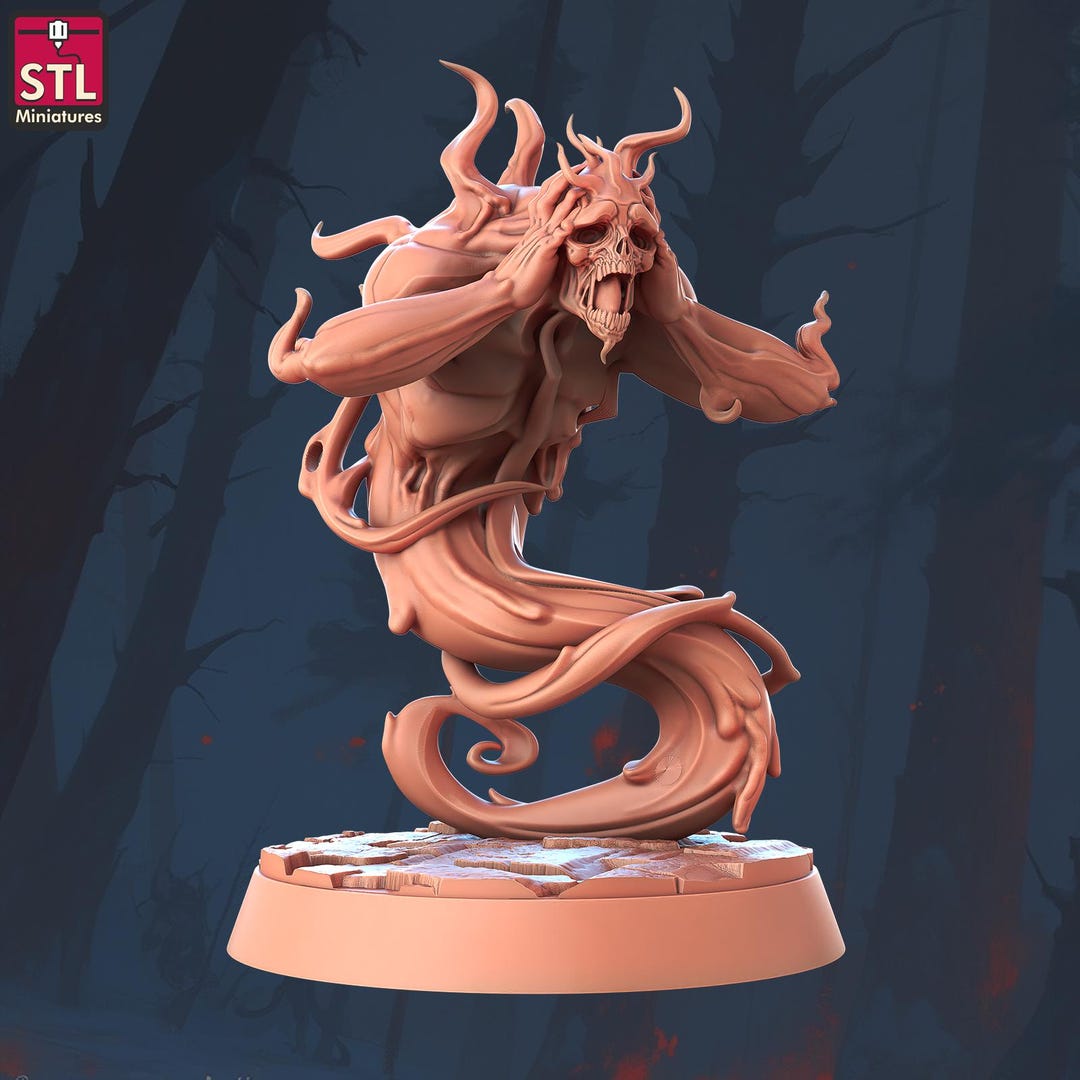 Tortured Souls From STL Miniatures Great for D&D, Pathfinder, Torg, and ...