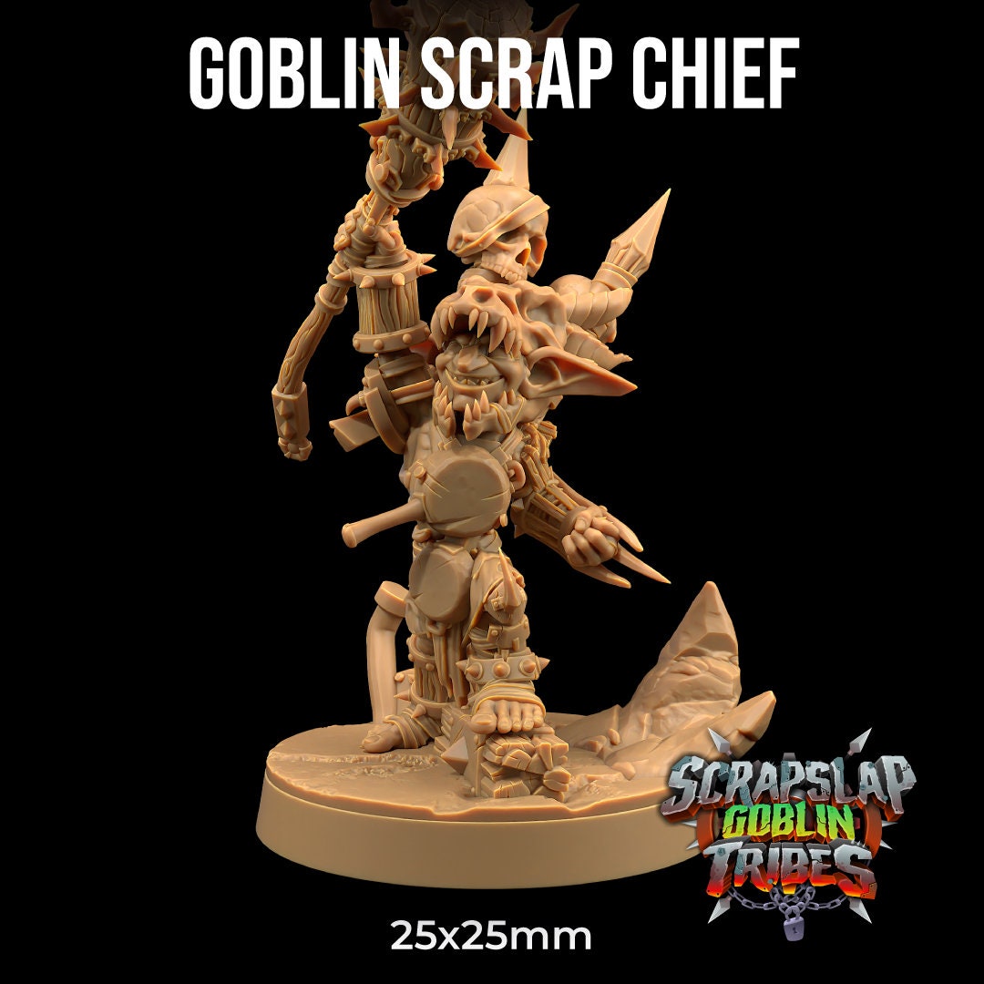 Goblin Scrap Chief Scrap Slap Goblin Tribes by Dragon Trapper Lodge ...