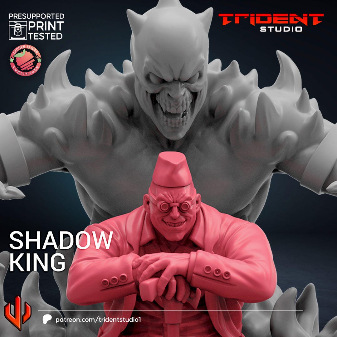 Shade Lord on 50mm Base From Trident Studios Great for Crisis Protocol ...