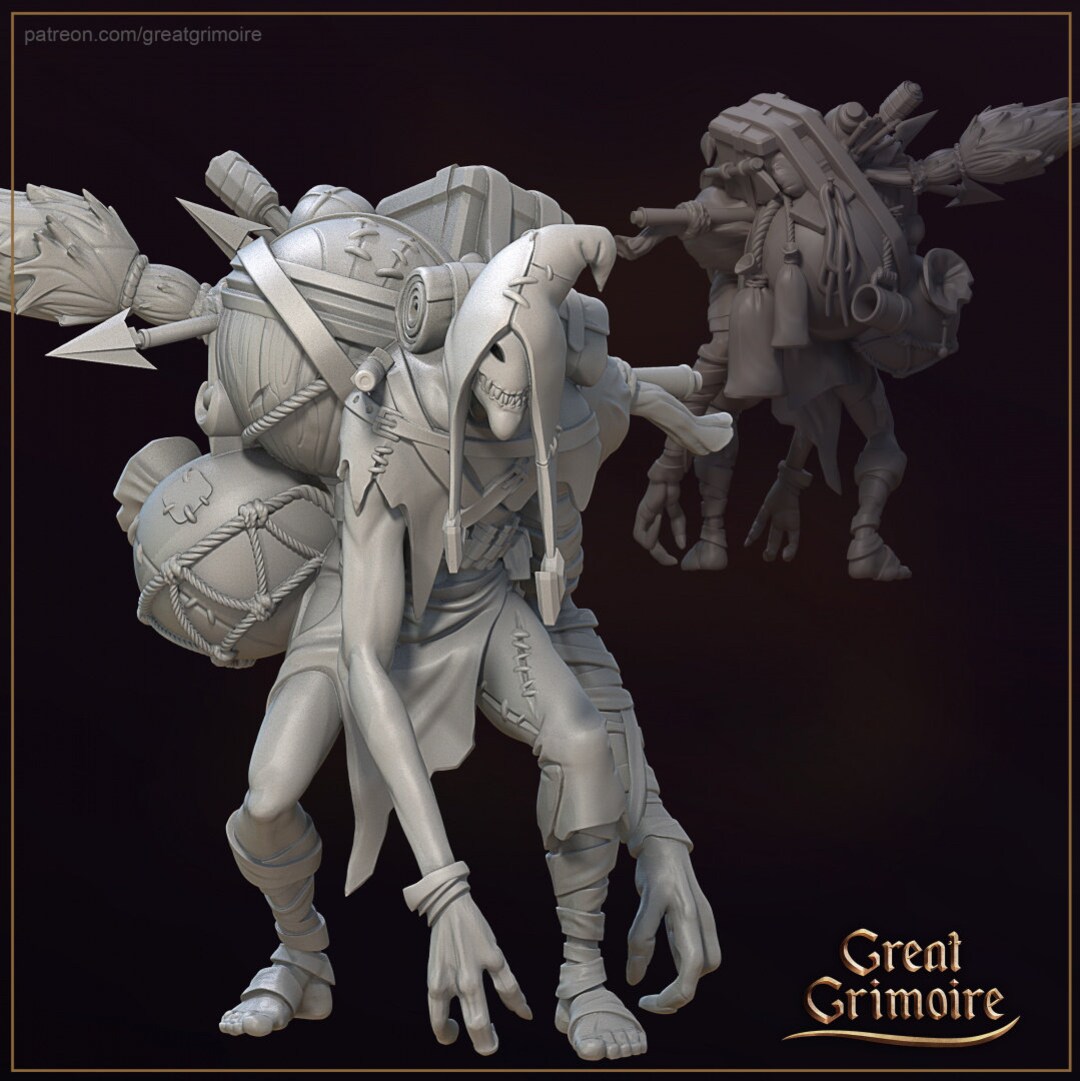 Hoarder of Goods - Behind the Crimson Curtain by Great Grimoire Great ...