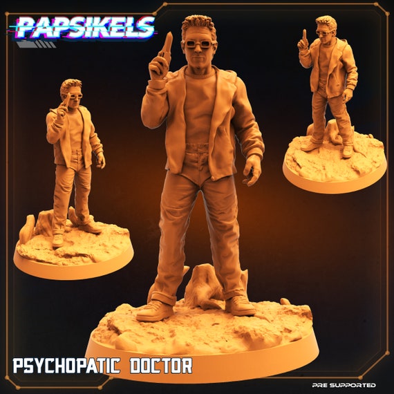 Psychopathic Doctor by Papsikels Great for Cyberpunk and - Etsy