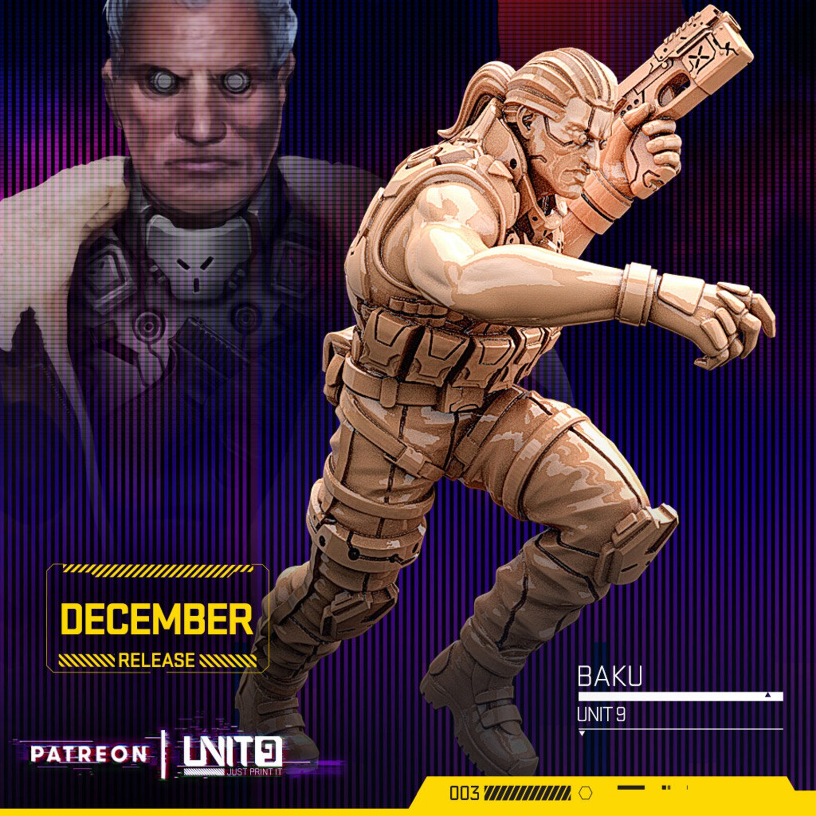 Baku - Unit 9 From Unit 9 Great for Cyberpunk, Human Interface ...