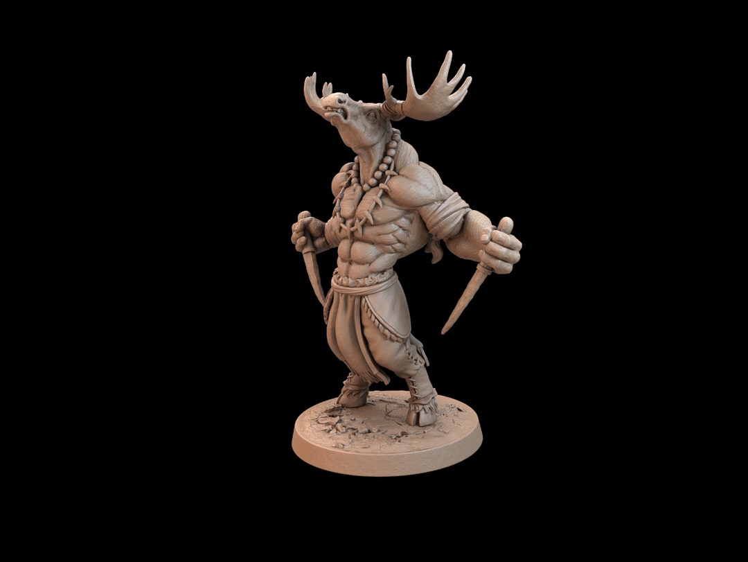 Frontier Minotaurs (moose) by Dragon Trapper Lodge Great for Dungeons ...