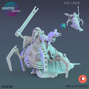 Mechanoid Priest - Space Legion by Invictus Miniatures Great for ...