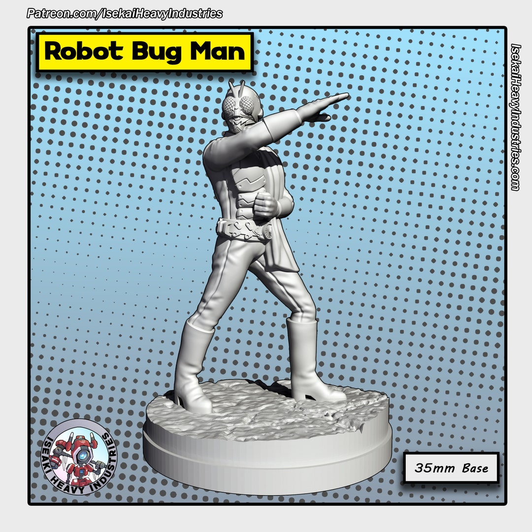 Robot Bug Man by Isekai Heavy Industries Great for Crisis Protocol ...