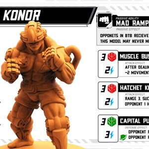 Cyber MMA Fighter Gregor Mac Konor by Papsikels Great for Cyberpunk ...