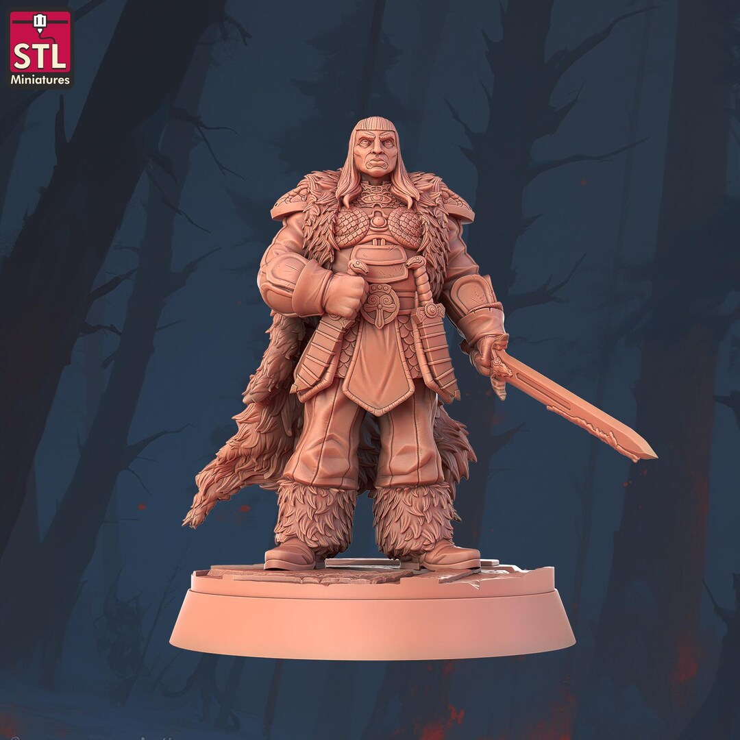 Thrulsa From STL Miniatures Great for D&D, Pathfinder, Torg, and Many ...