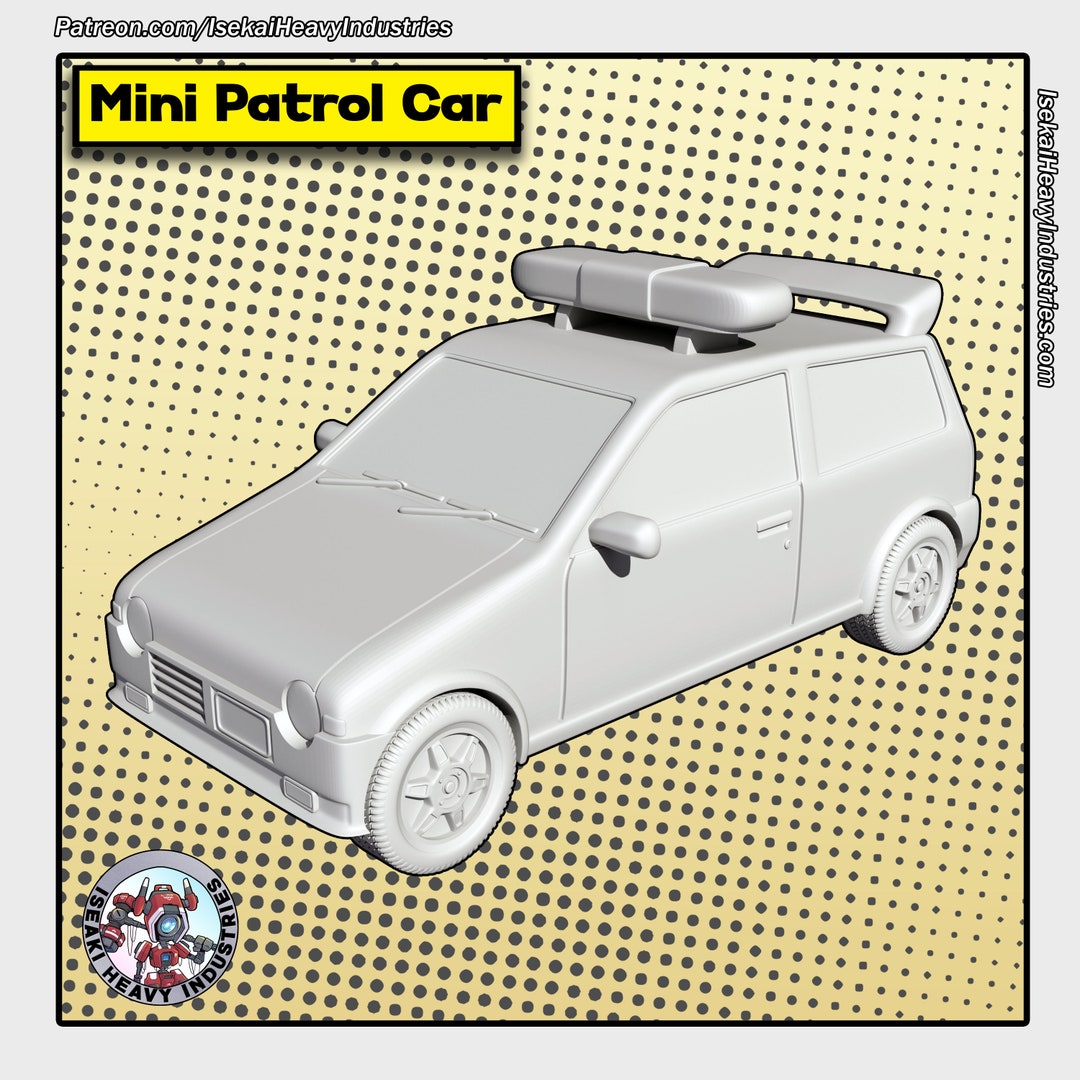 Mini Patrol Car by Isekai Heavy Industries Great for Crisis Protocol ...