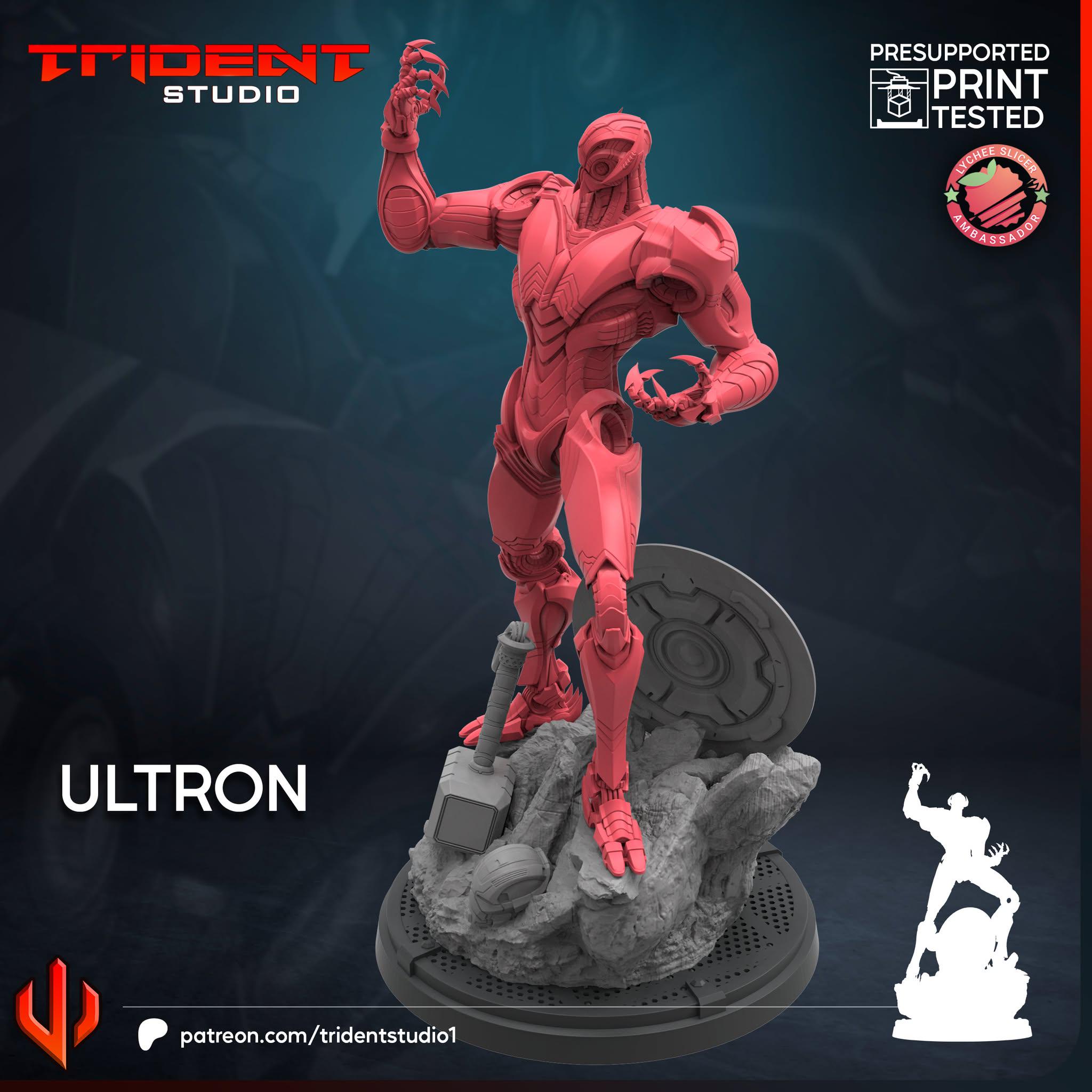 Ultimate AI 40mm Scale on 35mm Base From Trident Studios Great for ...