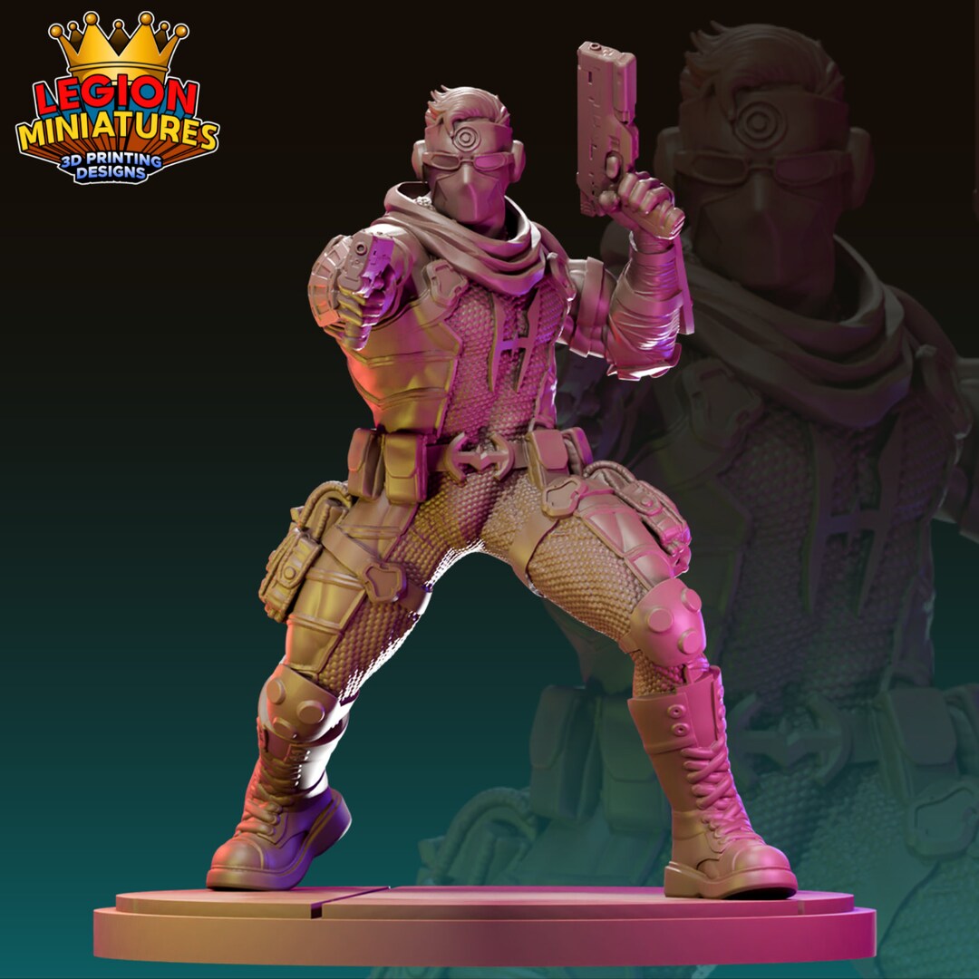 Ultimate Hawk Hood by Legion Miniatures Great for Display, Superhero ...
