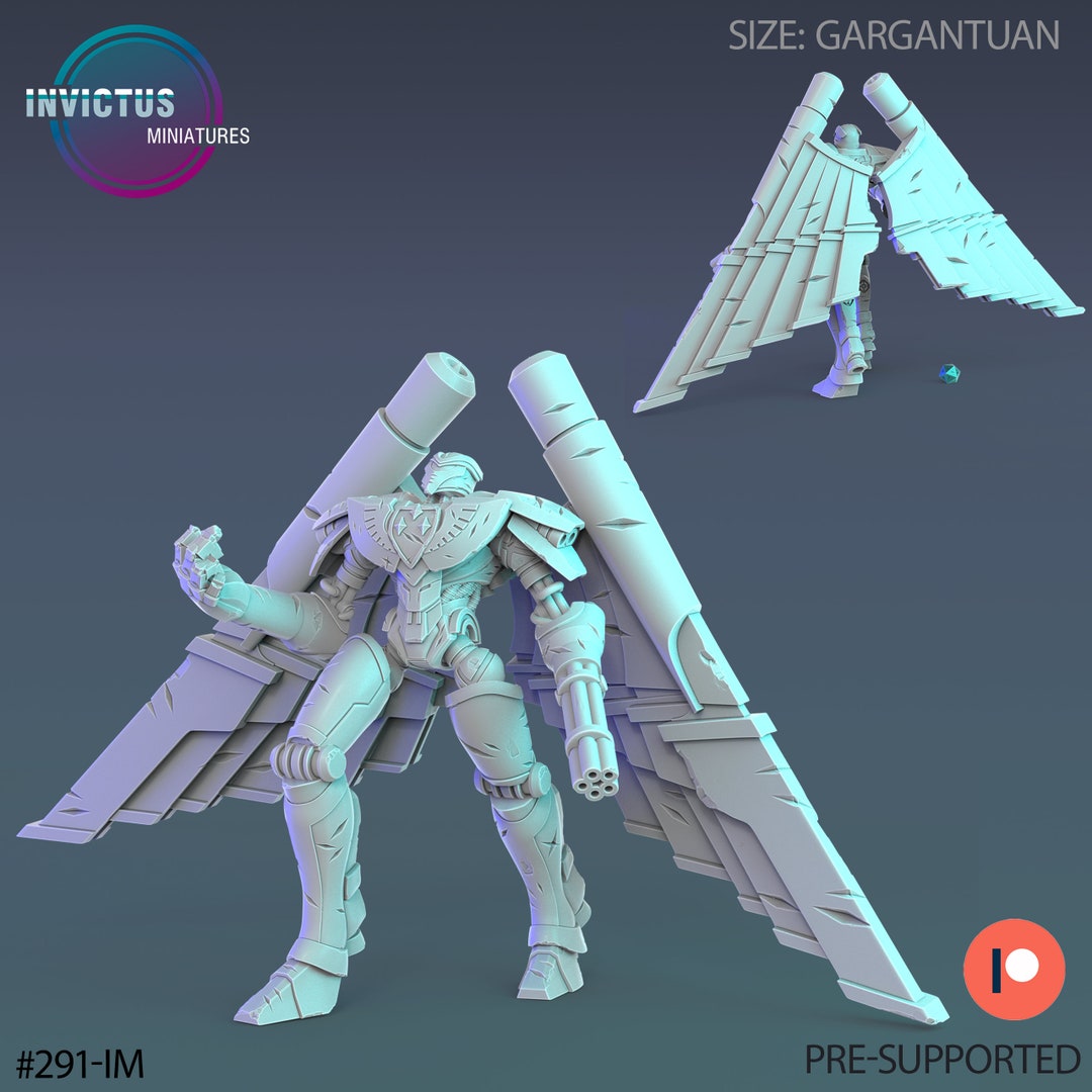 Liberty Mecha - Robot Warfare by Invictus Miniatures Great for ...