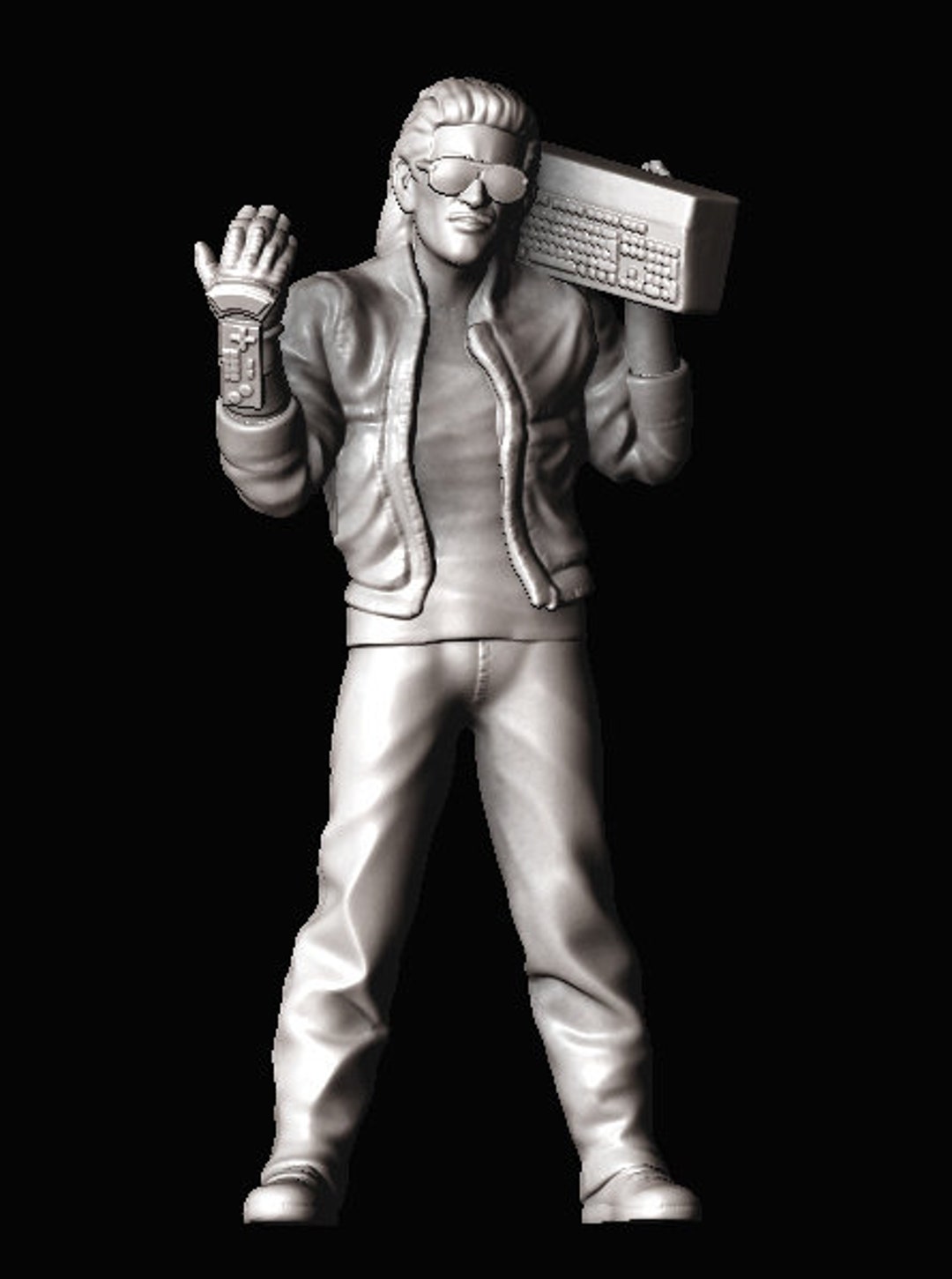 80's Cyber Hacker by KLT Studio Great for Crisis Protocol, Superhero ...