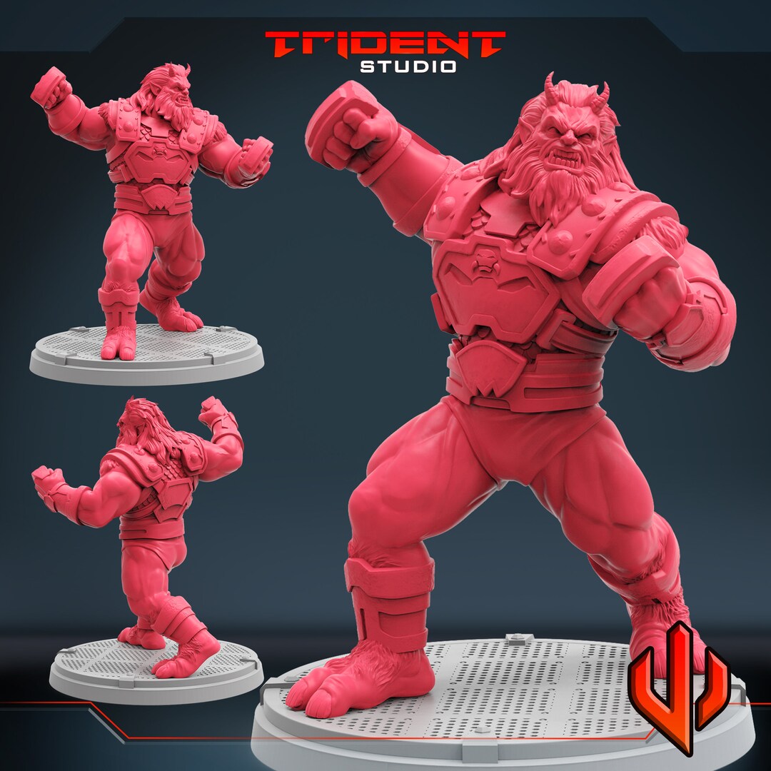 Burnik by Trident Studios Great for Crisis Protocol, Superhero Rpgs ...