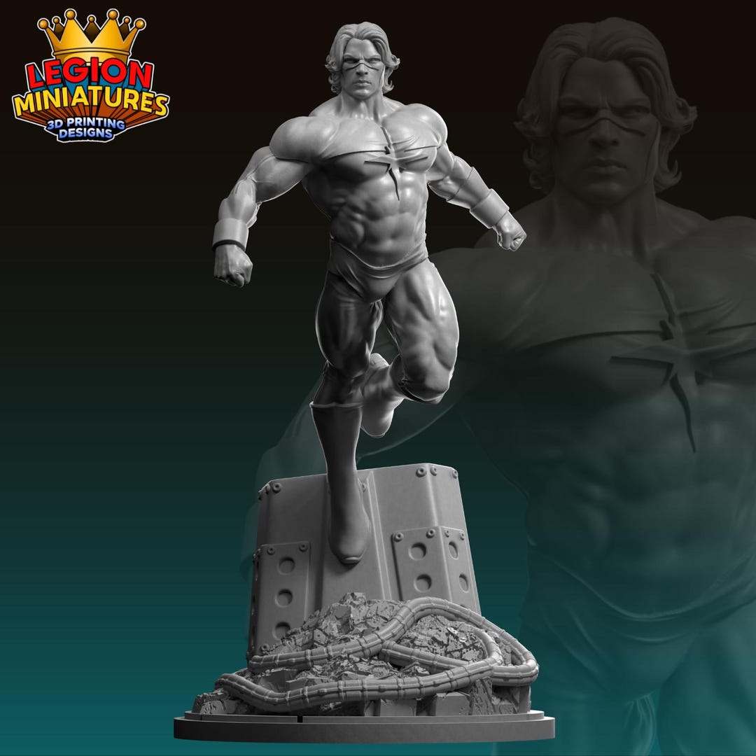 Major Miracle 40mm Scale on 35mm Base by Legion Miniatures Great for ...