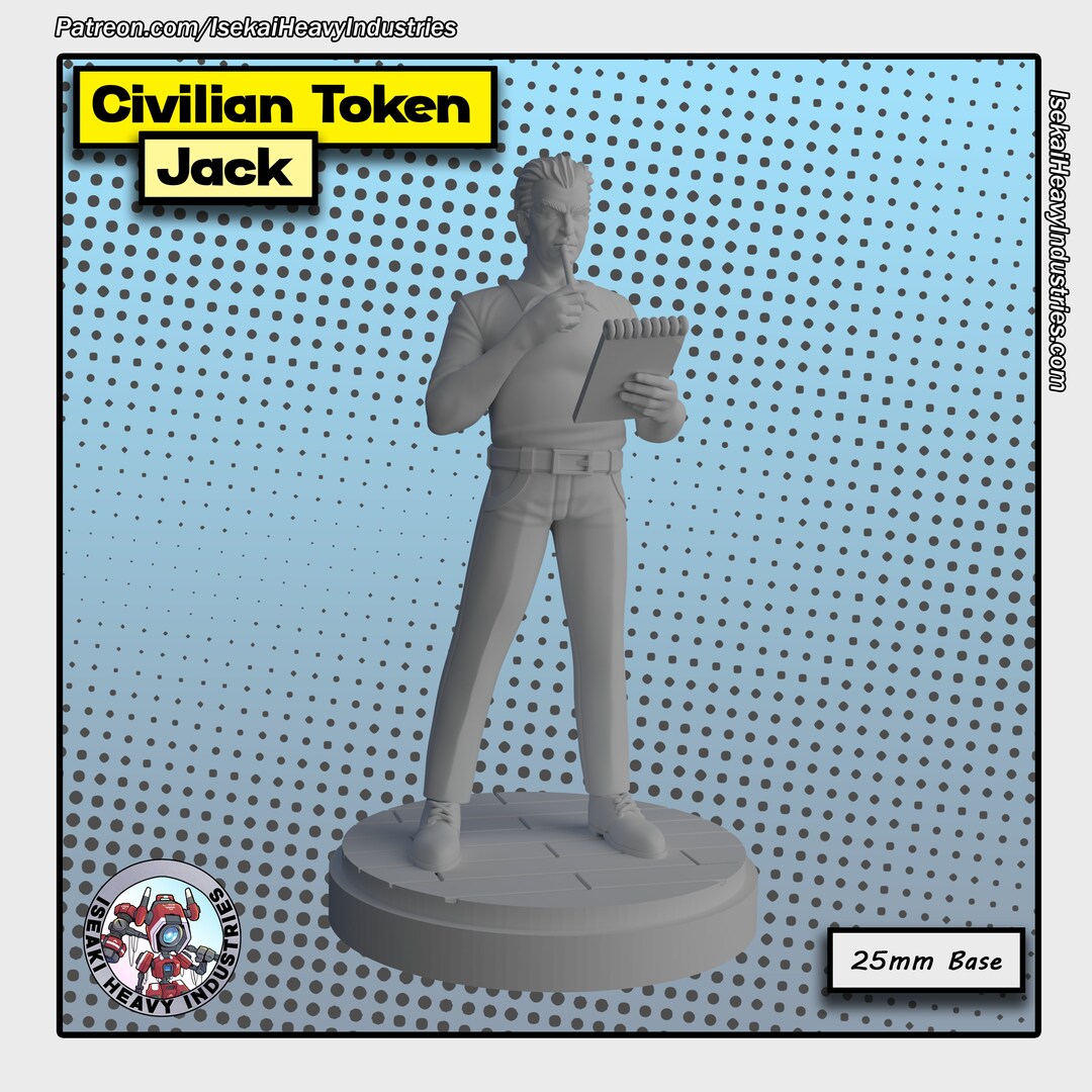 Civilian Token by Isekai Heavy Industries Great for Crisis Protocol ...