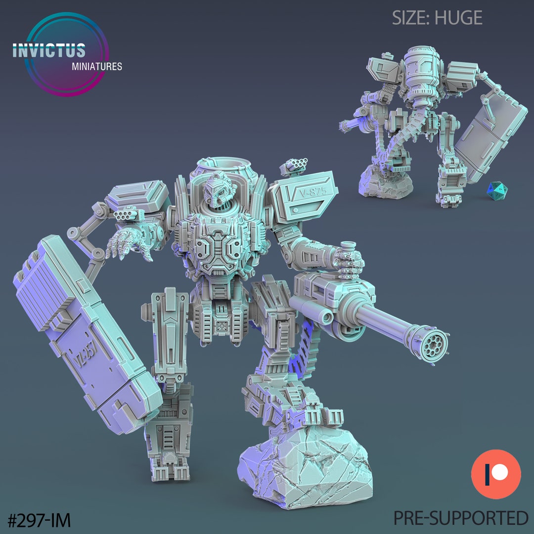 Transforming Robot - Robot Warfare by Invictus Miniatures Great for ...