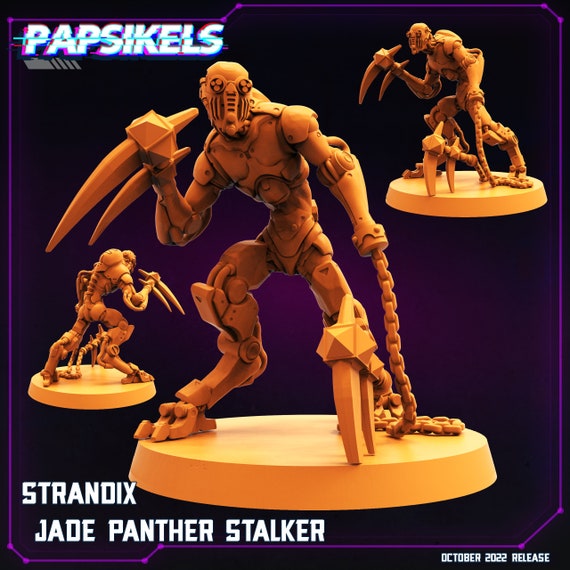 Strandix Jade Panther Stalker by Papsikels Great for - Etsy