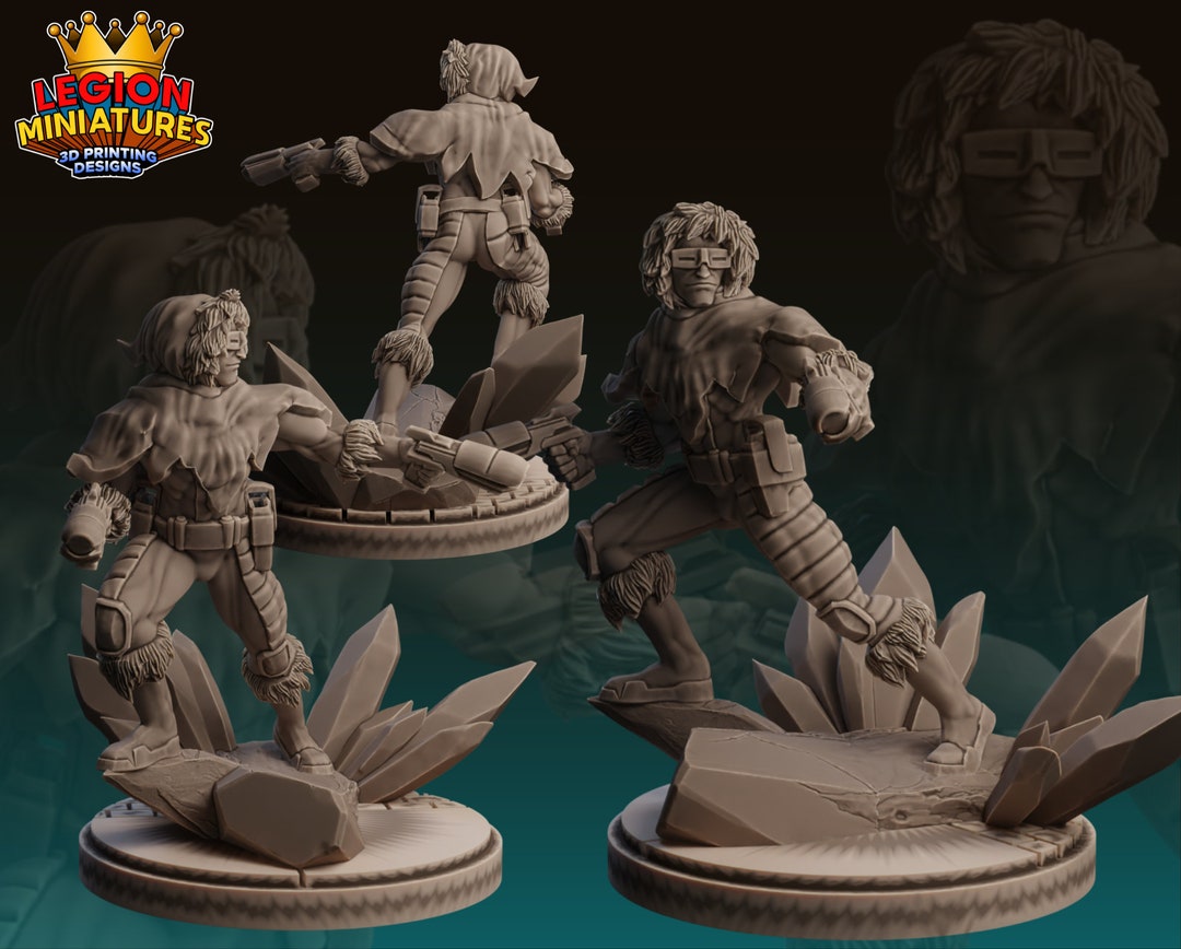 Colonel Celsius by Legion Miniatures Great for Display, Superhero Rpgs ...