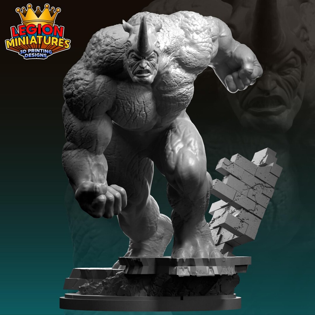 Wall Breaker 40mm Scale on 35mm Base by Legion Miniatures Great for ...