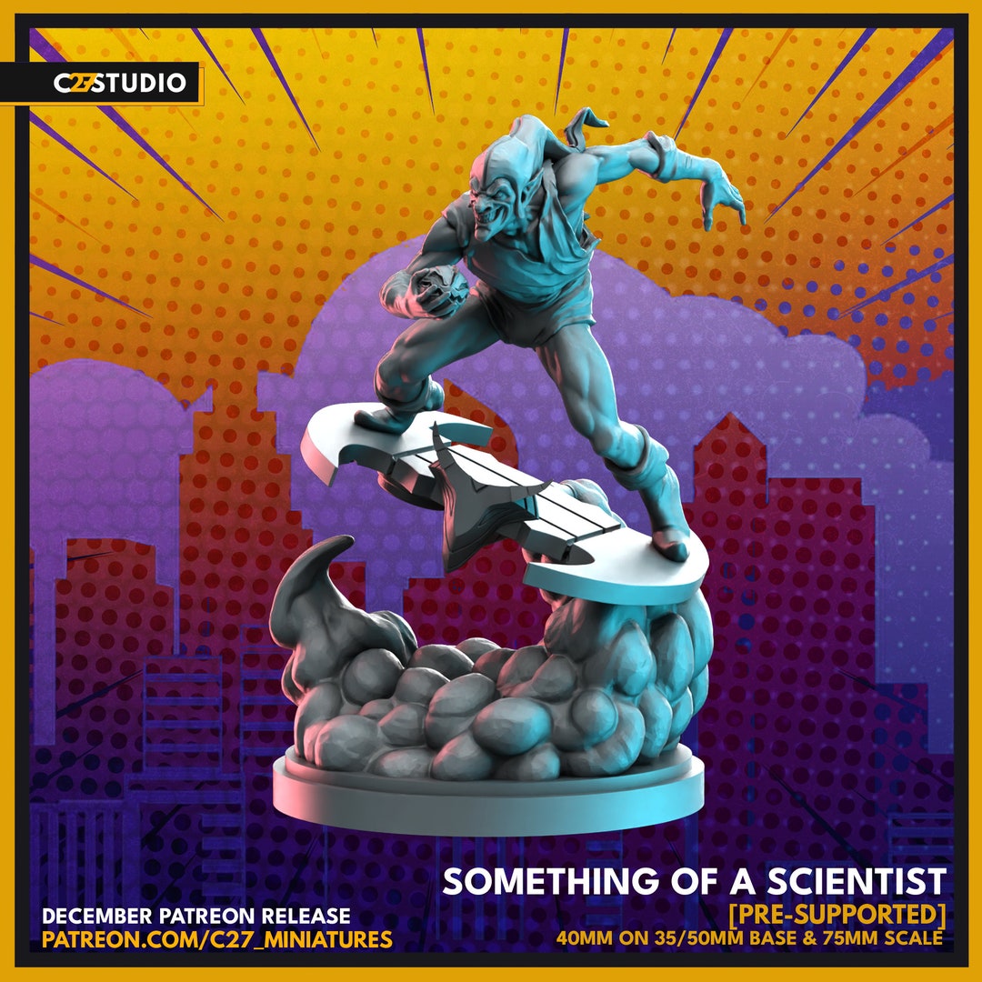 Something of a Scientist by C27 Miniatures Great for Crisis Protocol ...