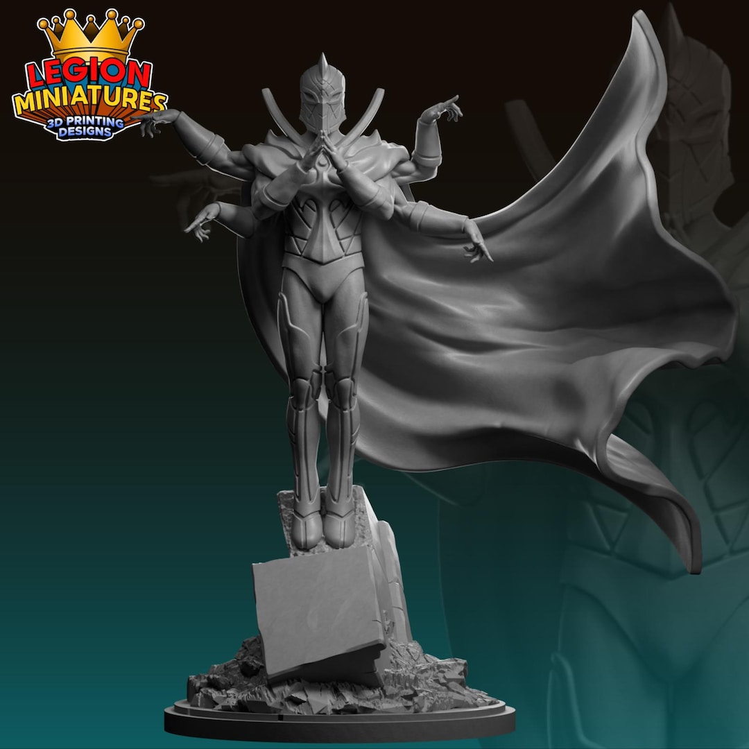 Dr Destiny 40mm Scale on 35mm Base by Legion Miniatures Great for ...