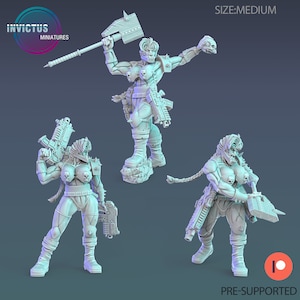 Orc Valkyrie From Space Horde by Invictus Miniatures Great for ...