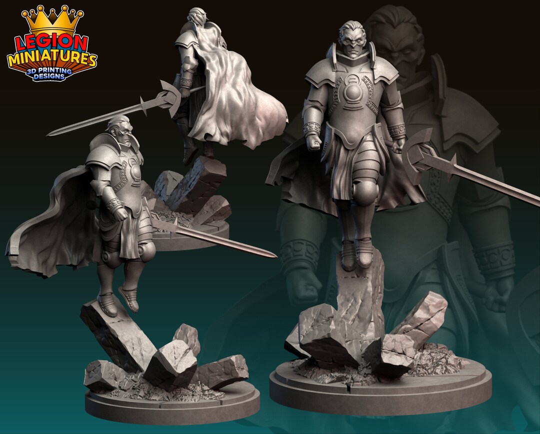 Colorful Alan by Legion Miniatures Great for Display, Superhero Rpgs ...