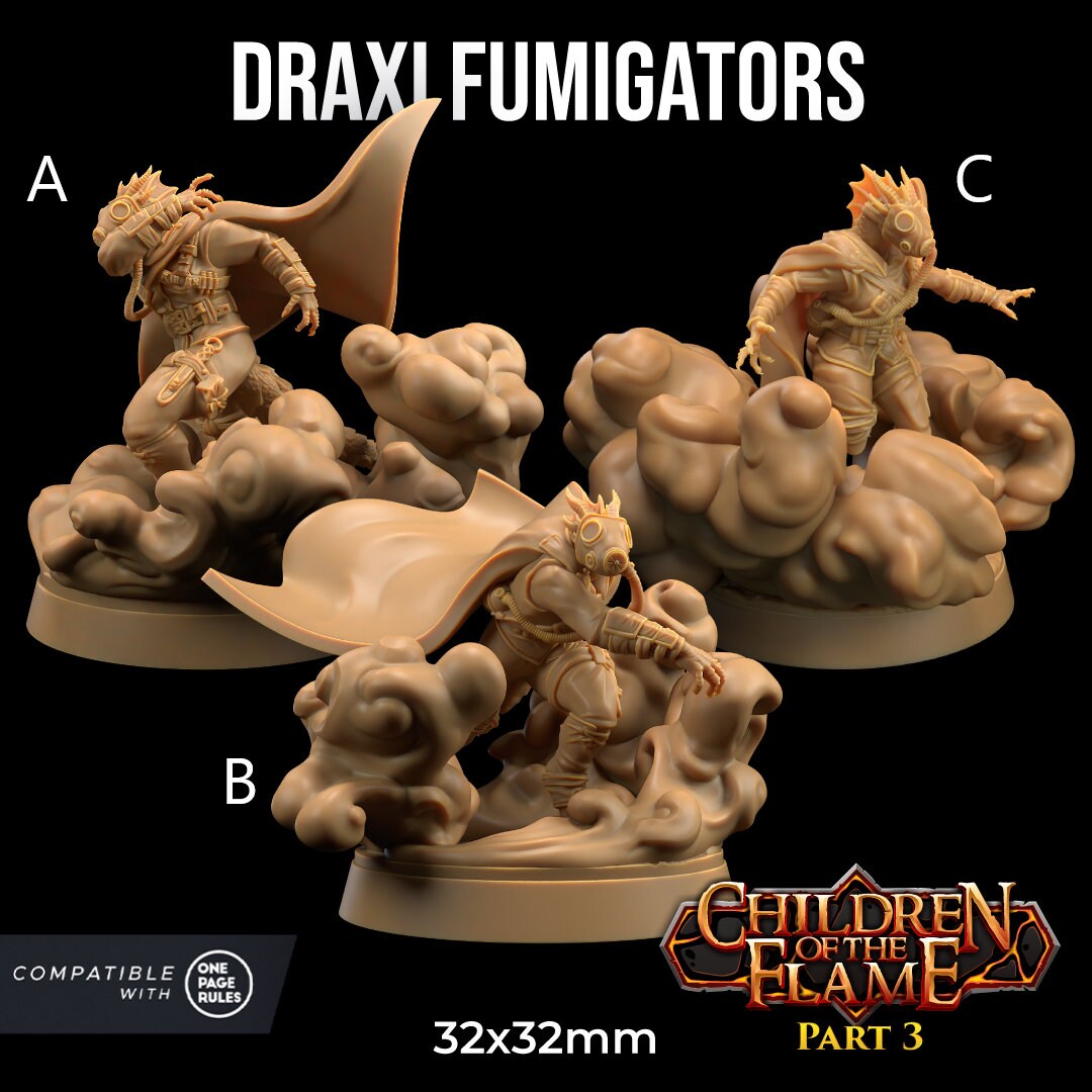 Fumigator Mage Children of the Flame by Dragon Trapper Lodge Great for ...