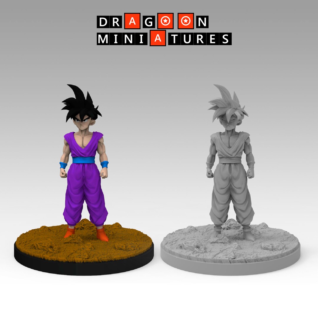 Gohan Demon Gi by Dragoon Miniatures Great for Display - Etsy