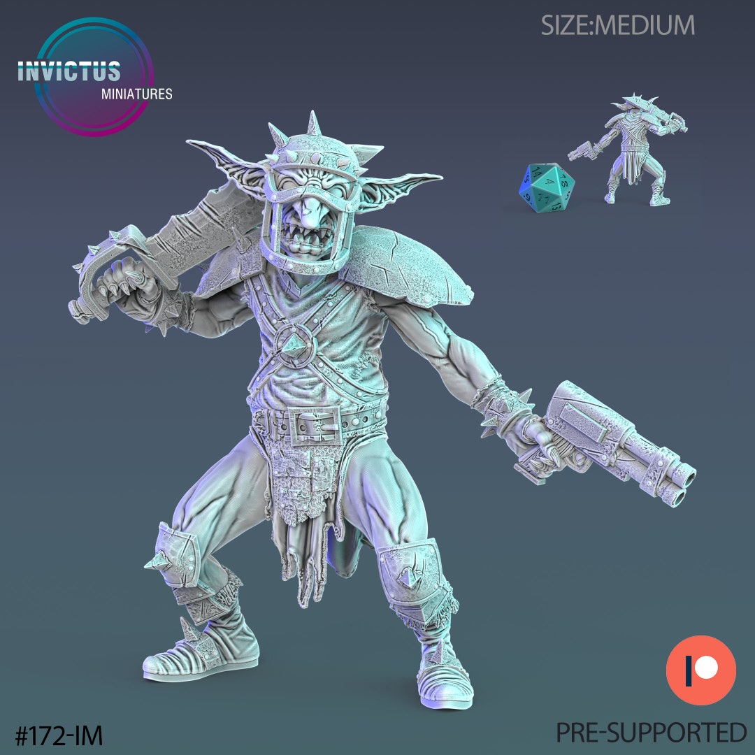 Space Goblin From Space Horde by Invictus Miniatures Great for ...