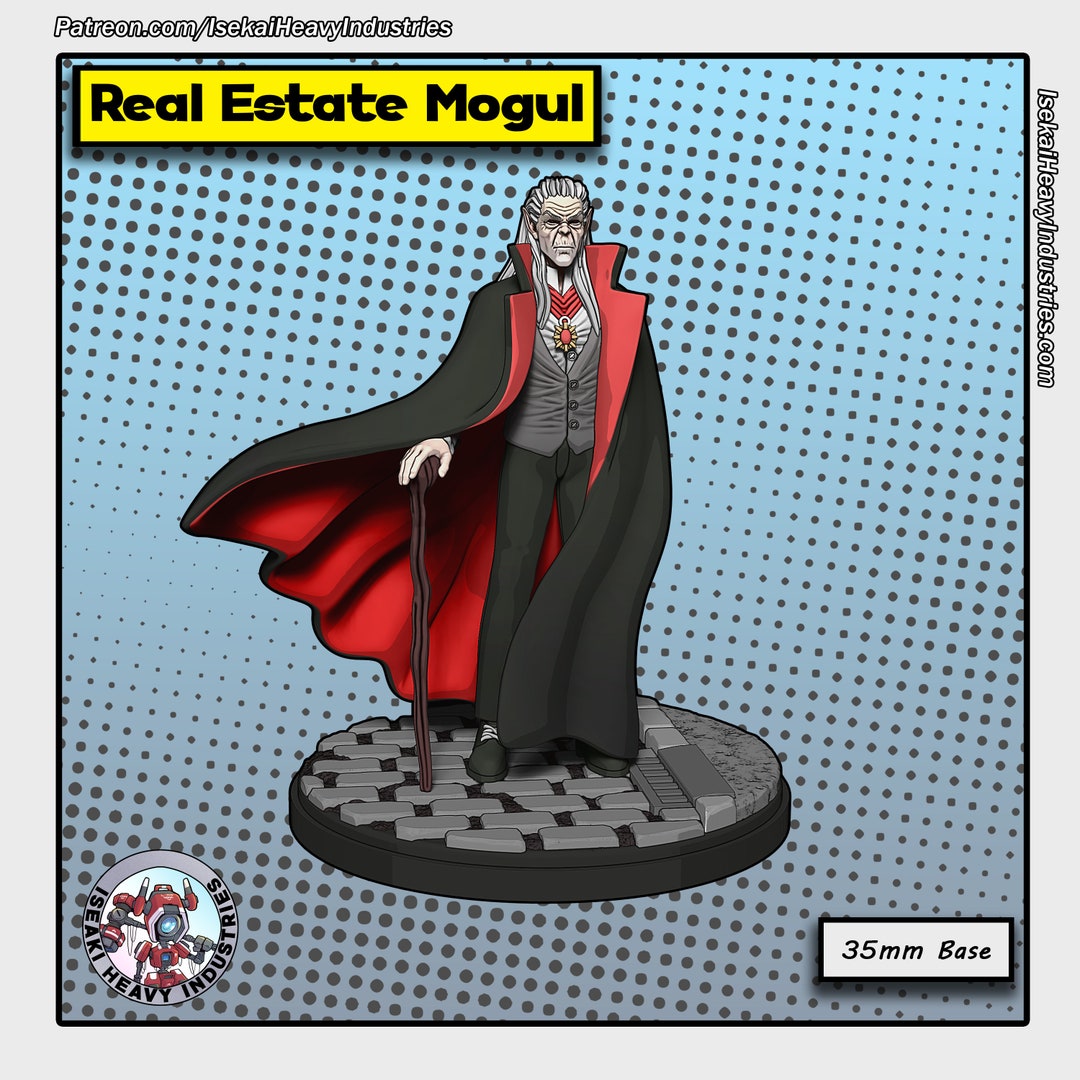 Real Estate Mogul on 35mm Base by Isekai Heavy Industries Great for ...