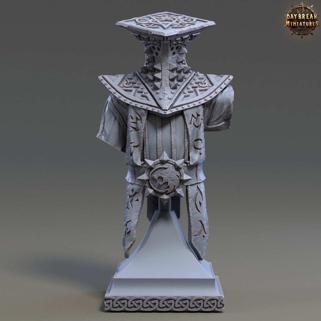 Arch Mage Coronus - BUST From Daybreak Miniatures - Etsy