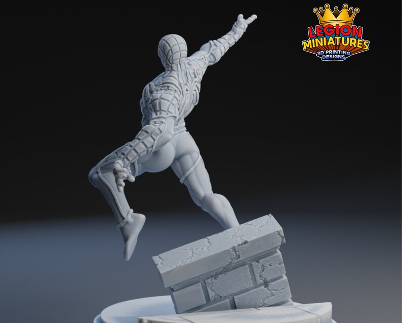 Webhead by Legion Miniatures Great for Display, Superhero Rpgs, and ...