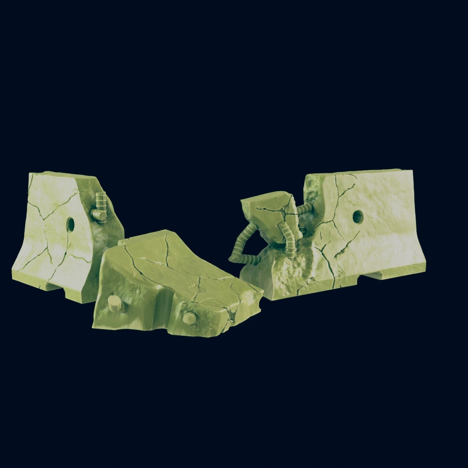 Jersey Barriers Set of Ten by EC3D Designs Great for - Etsy