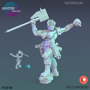 Orc Valkyrie From Space Horde by Invictus Miniatures Great for ...