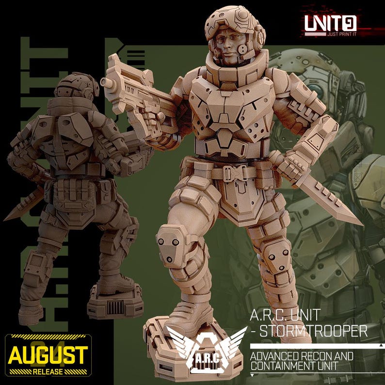Stormtrooper - Advanced Recon and Containment Unit From Unit 9 Great ...