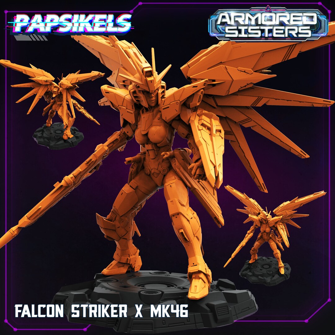 Falcon Striker X MK46 - Armored Sisters by Papsikels Great for ...